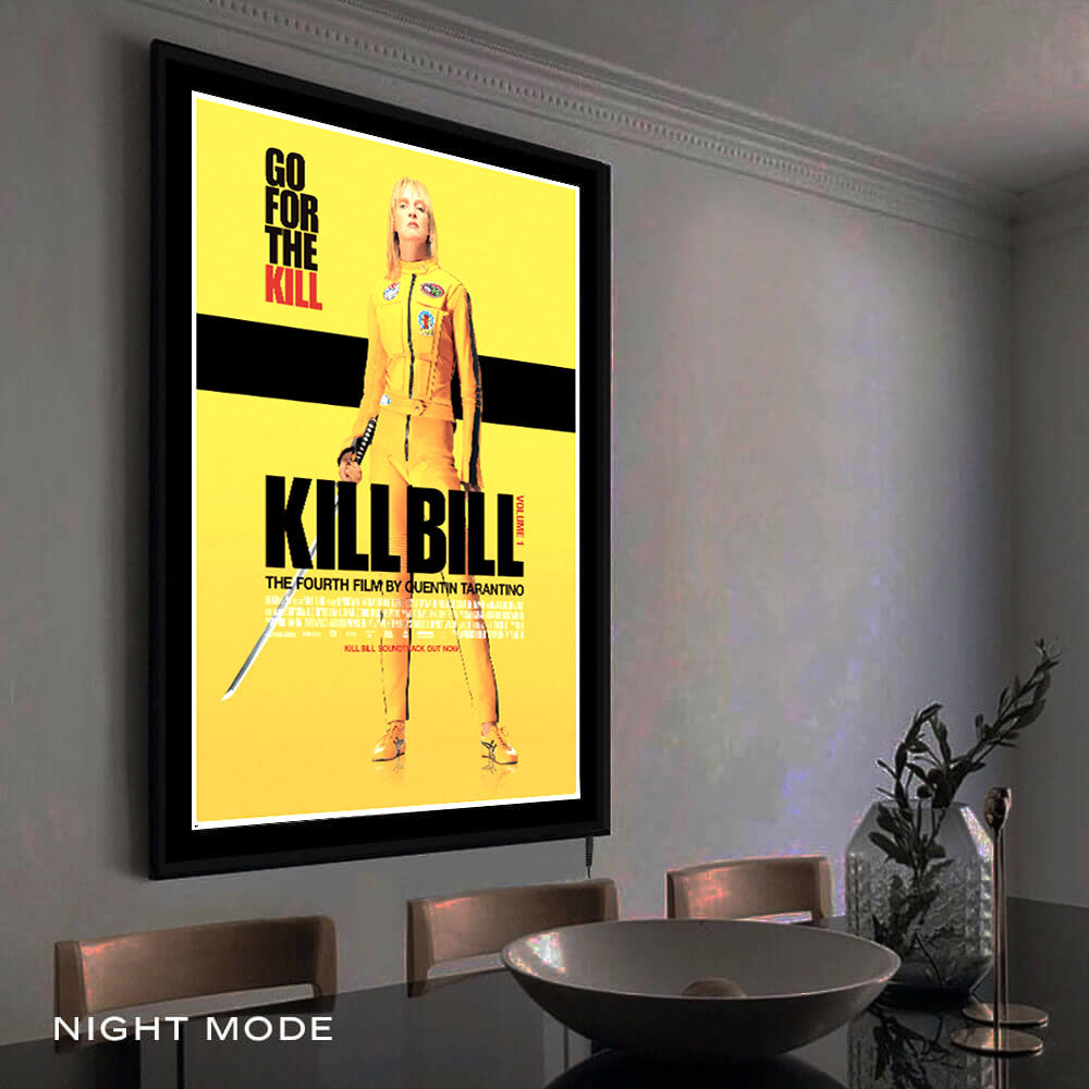 Backlit , Illuminated LED Light Movie Posters – Jasmine and Jade Interiors