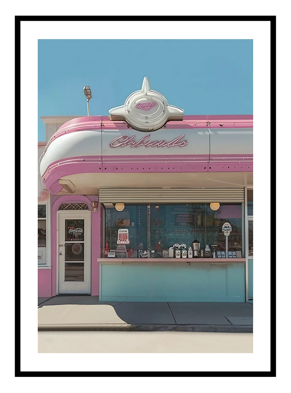 Retro Store Art Print – Jasmine and Jade Interiors