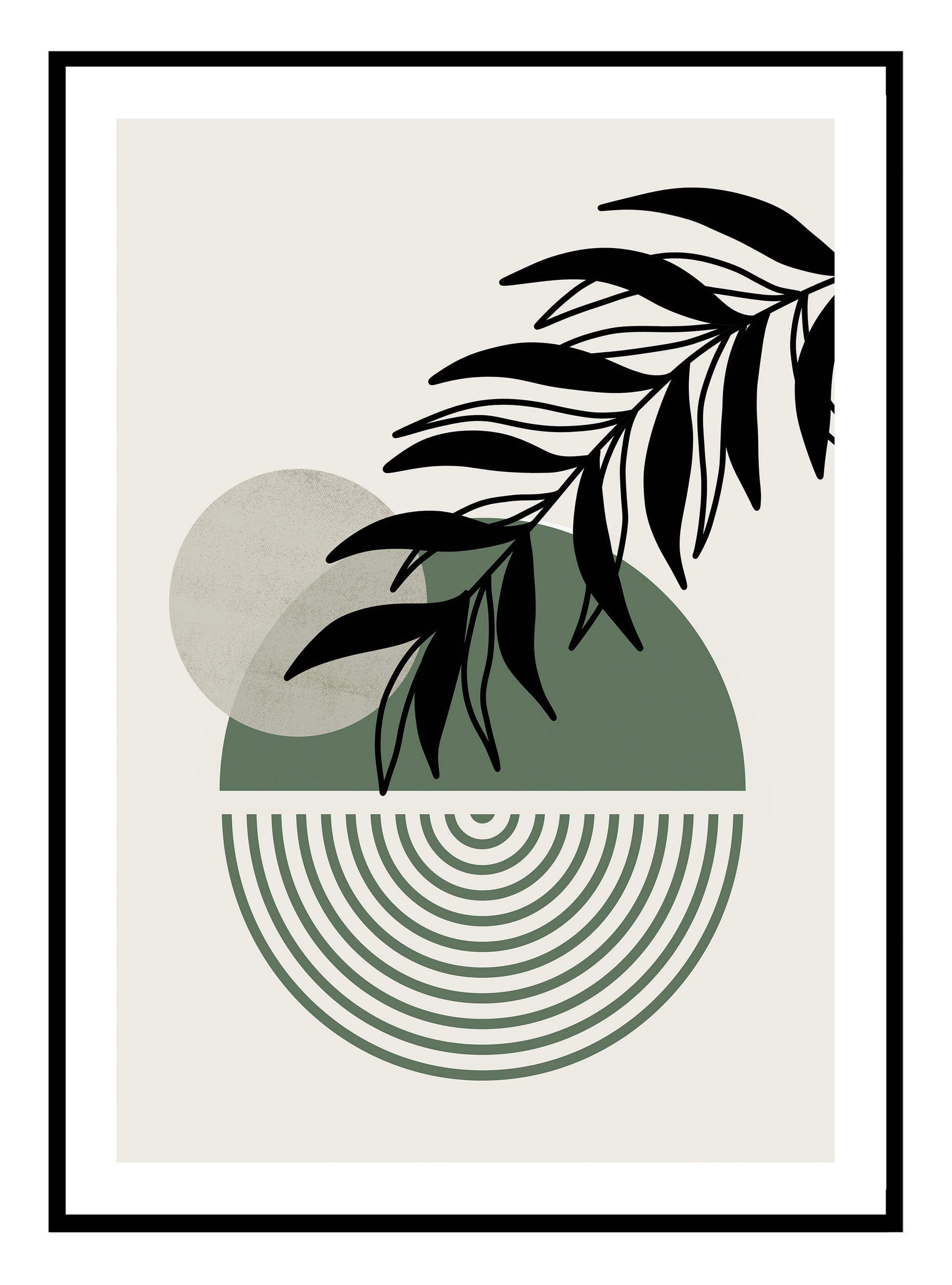Nordic Fern (B) Print - Free Printable Art – Jasmine and Jade Interiors