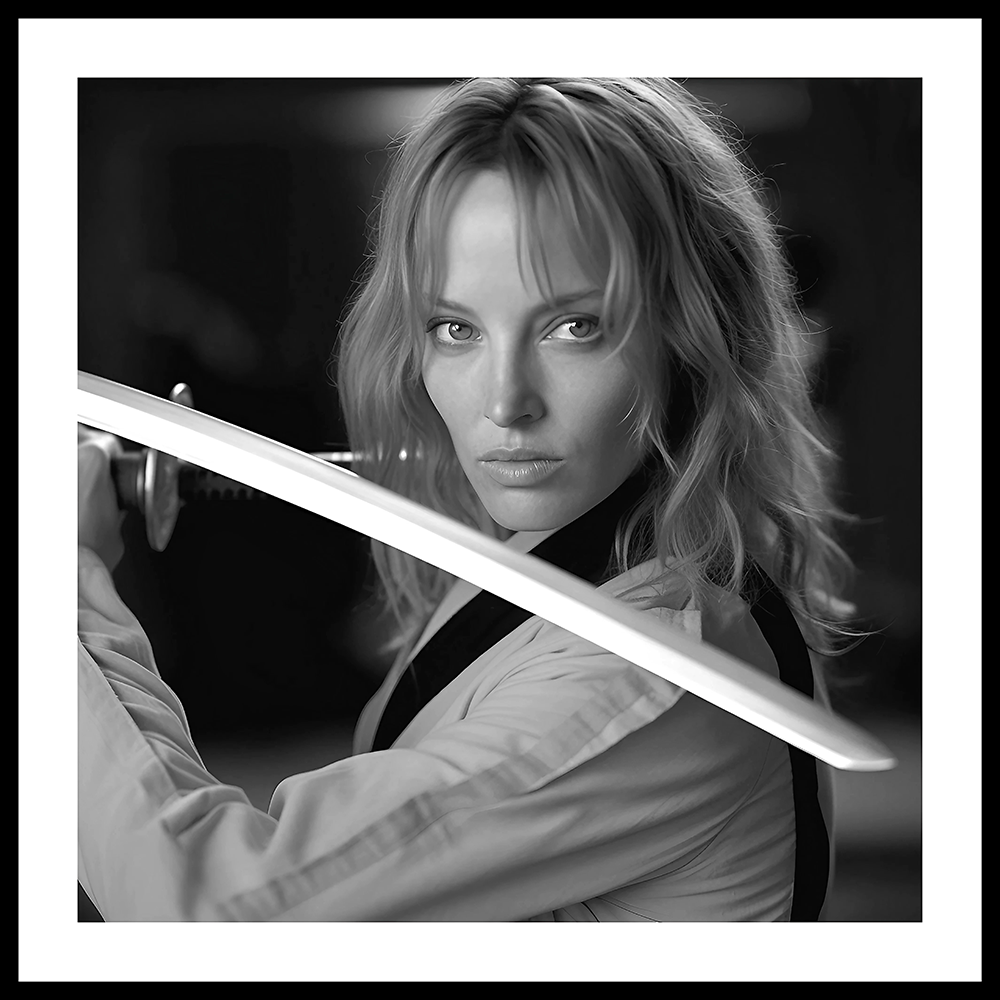 Uma (B) Kill Bill Art Print – Jasmine and Jade Interiors