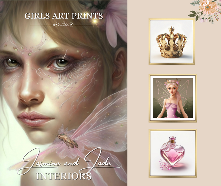 Girls Art Prints – Jasmine and Jade Interiors