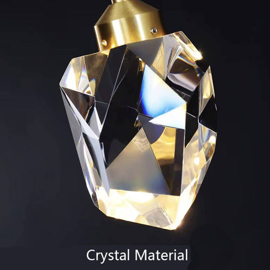 Nordic Diamond Pendant Light | Elegant Crystal LED Lighting – Jasmine ...
