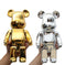 Bearbricks 400% Electroplated Action Figure | 25cm Collectible Bear ...