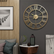 Gold or Bronze Skeleton Wall Clock – Industrial Home Decor – Jasmine ...